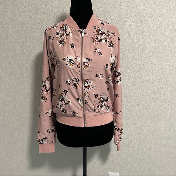 Xhilaration | Jackets & Coats | Xhilaration Floral Bomber Jacket | Poshmark